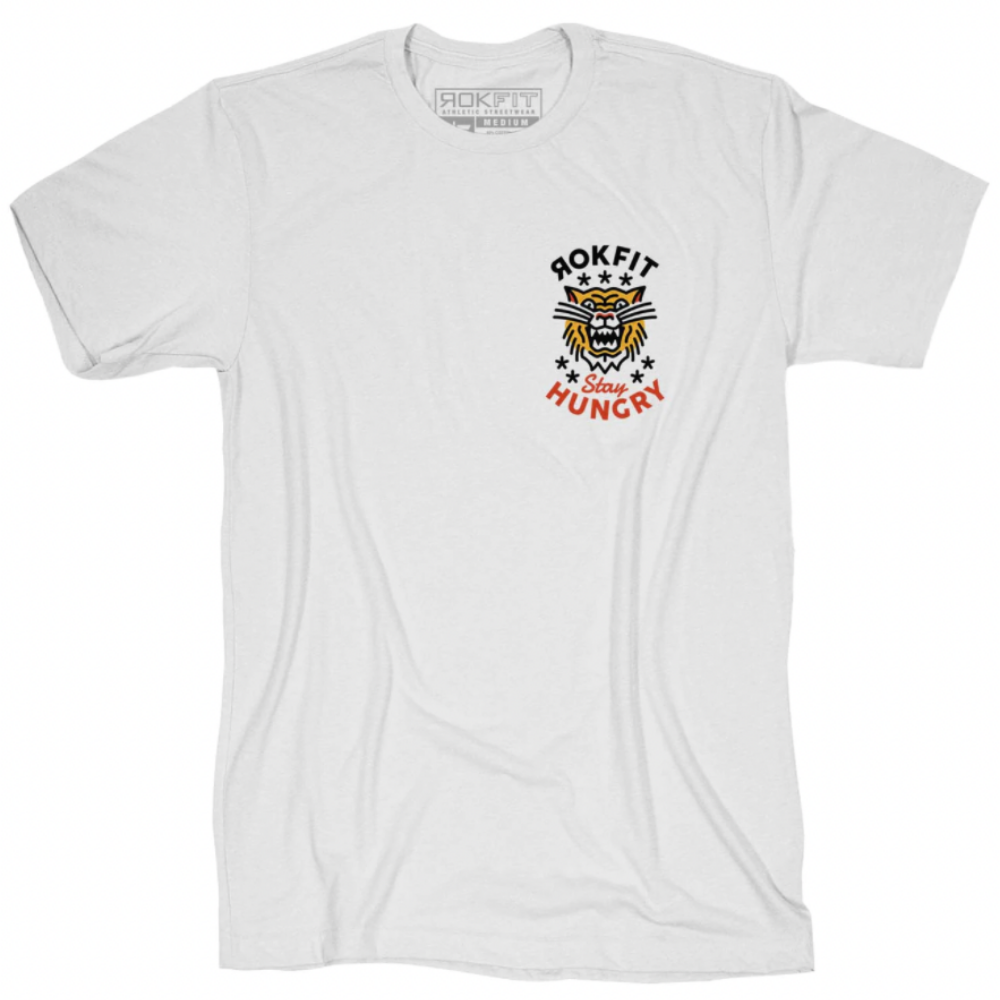 Stay Hungry T-Shirt – White – The REP STORES
